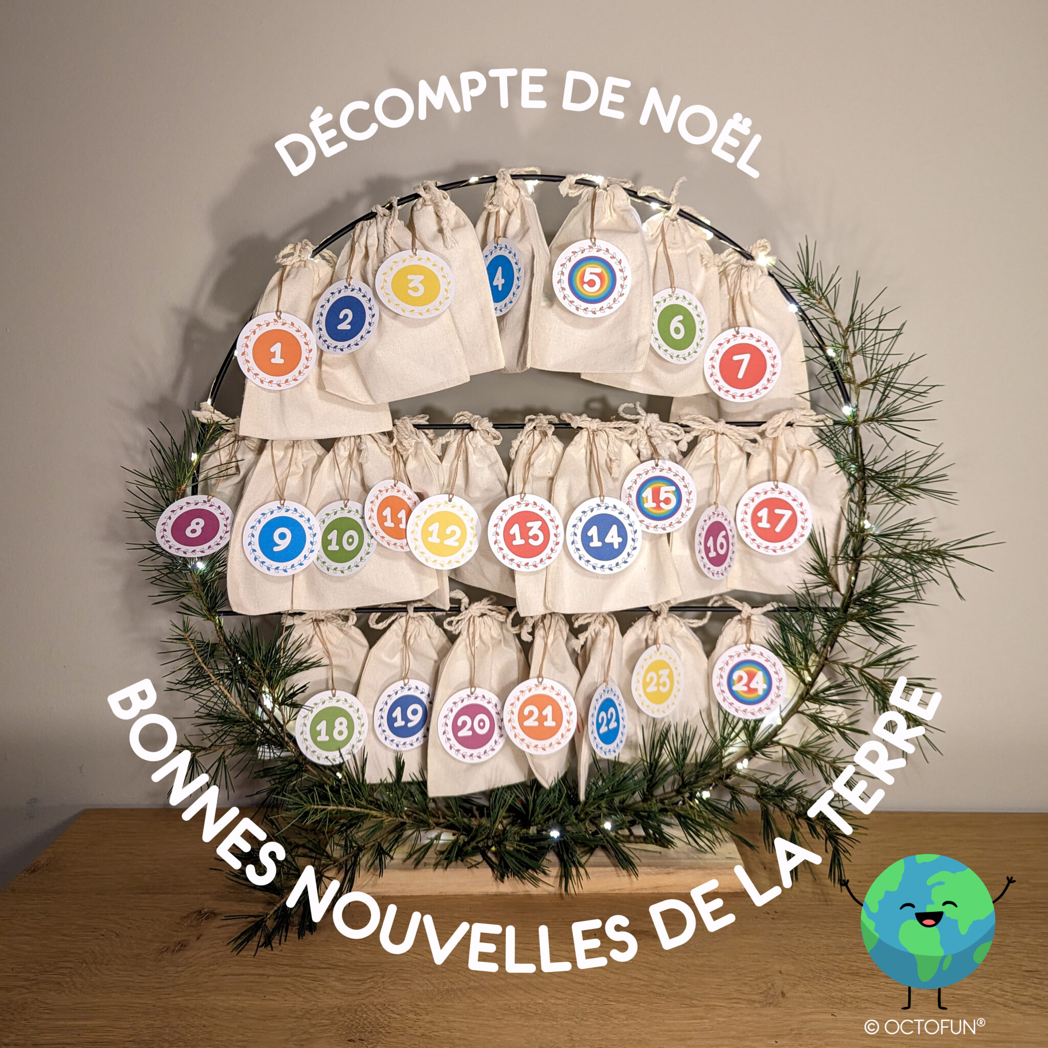 Compte à rebours de Noël - Octofun